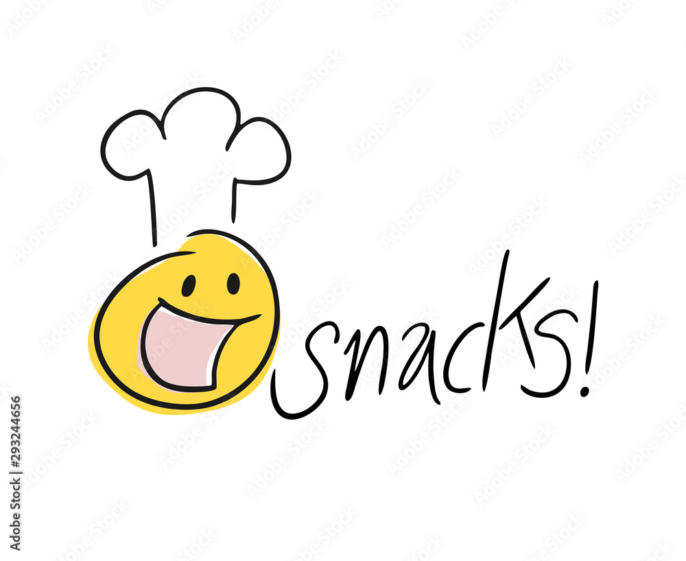 Design of snack symbol Stock Vector | Adobe Stock