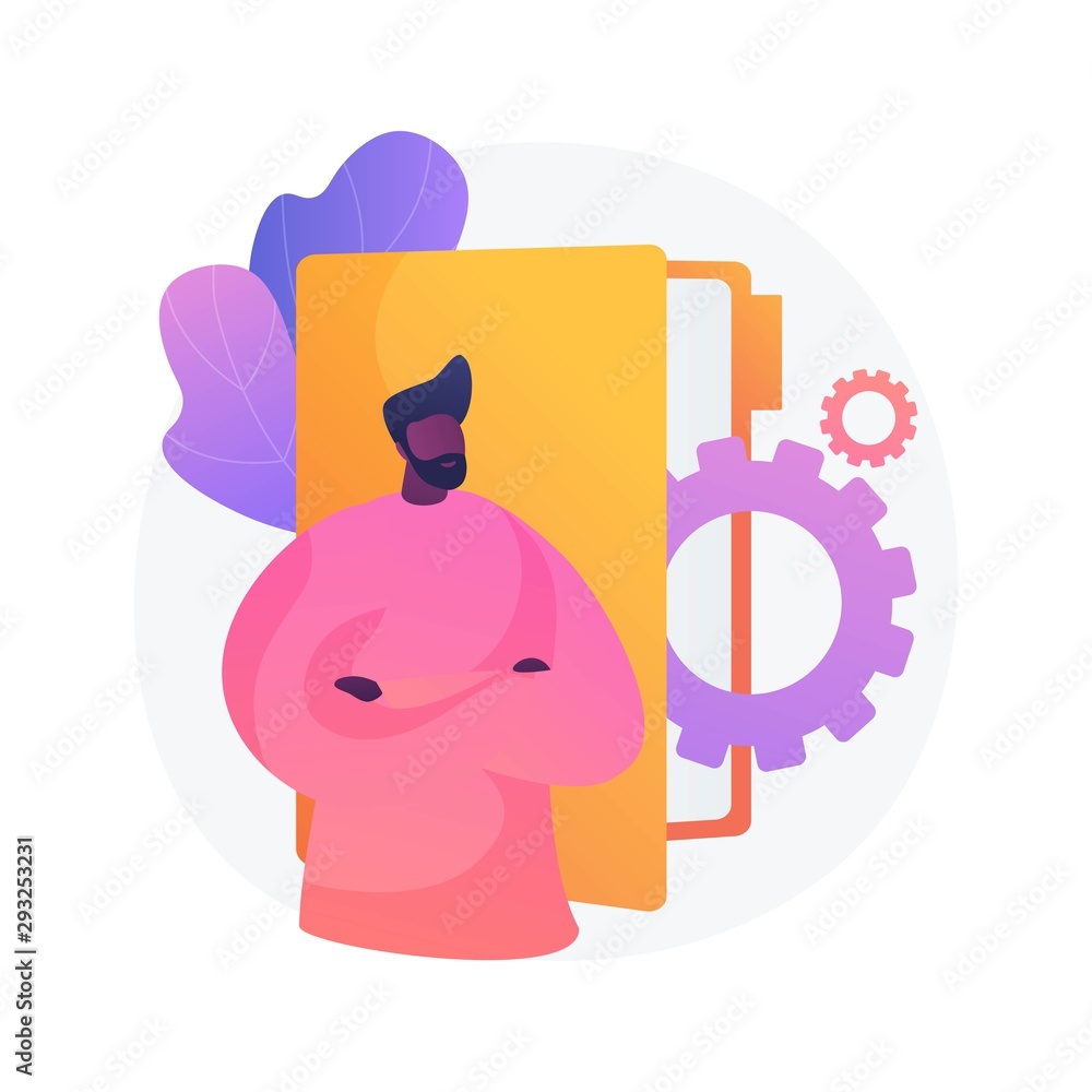 Information storage, files folder. Archive, optimization, organization ...