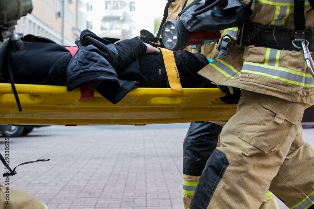 Firefighter Carrying Person