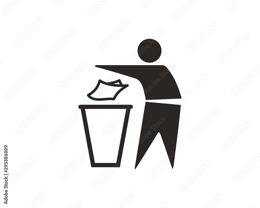 Tidy man icon symbol vector Stock Vector | Adobe Stock