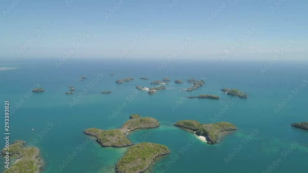 Hundred Islands National Park, Pangasinan, Philippines. Famous tourist ...