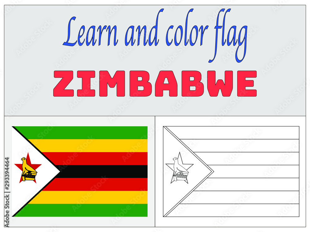 Zimbabwe Coloring Pages