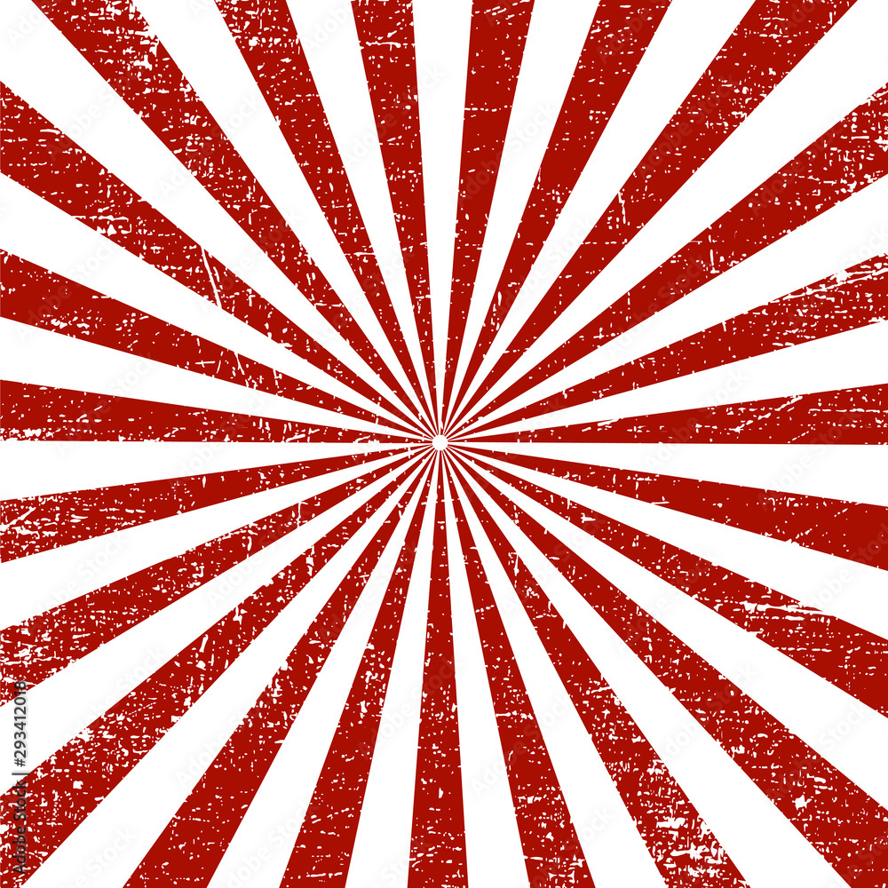Grunge Sun Rays Vector