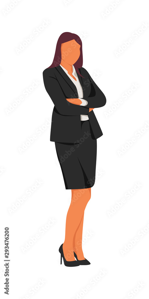 Professional Woman Cartoon