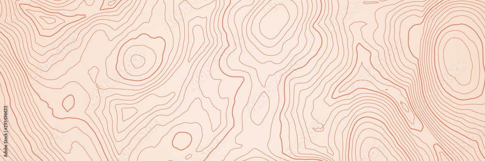 Abstract topographic map background with height lines Stock Vector ...