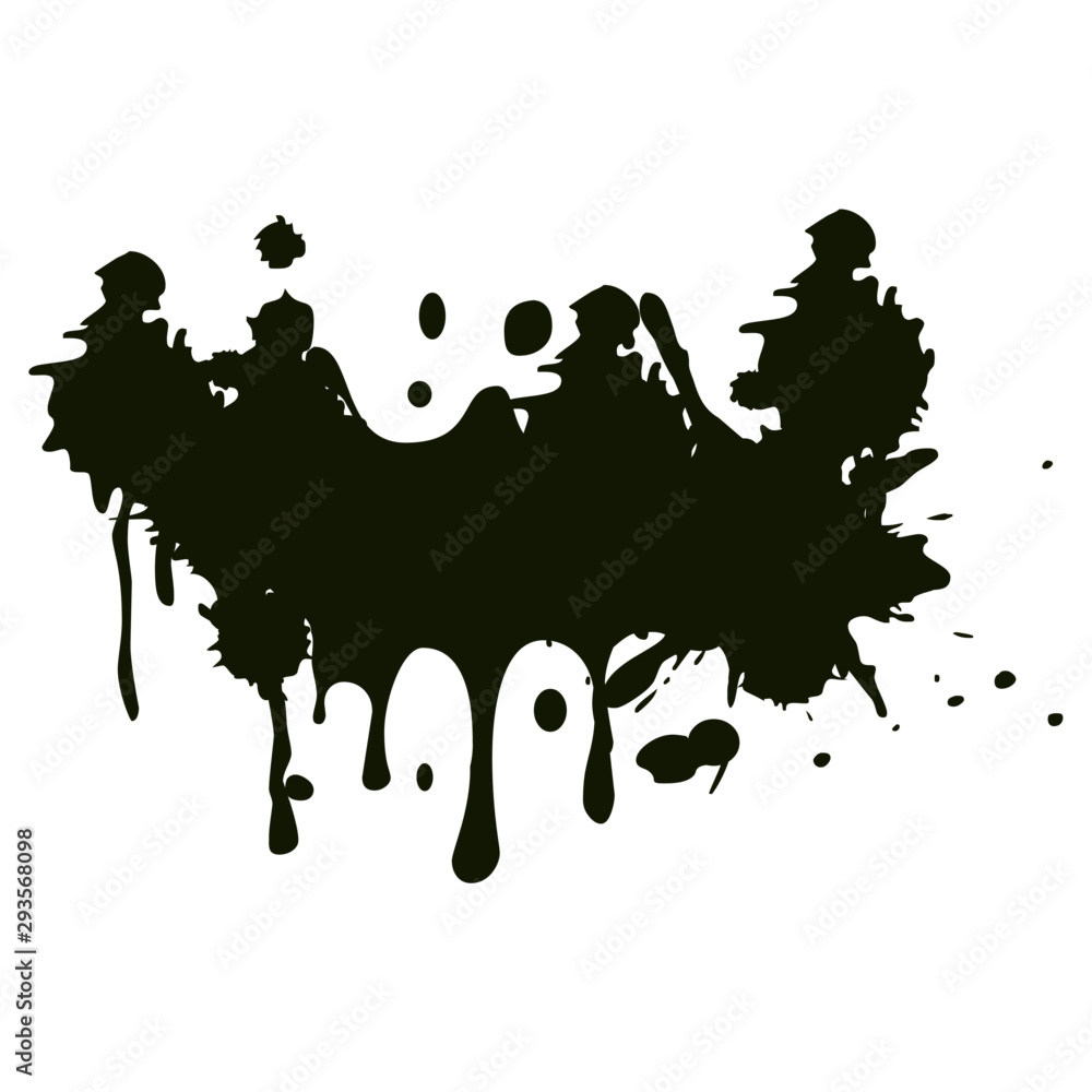 Army Color Paint Splash Vector Image Stock Vector | Adobe Stock