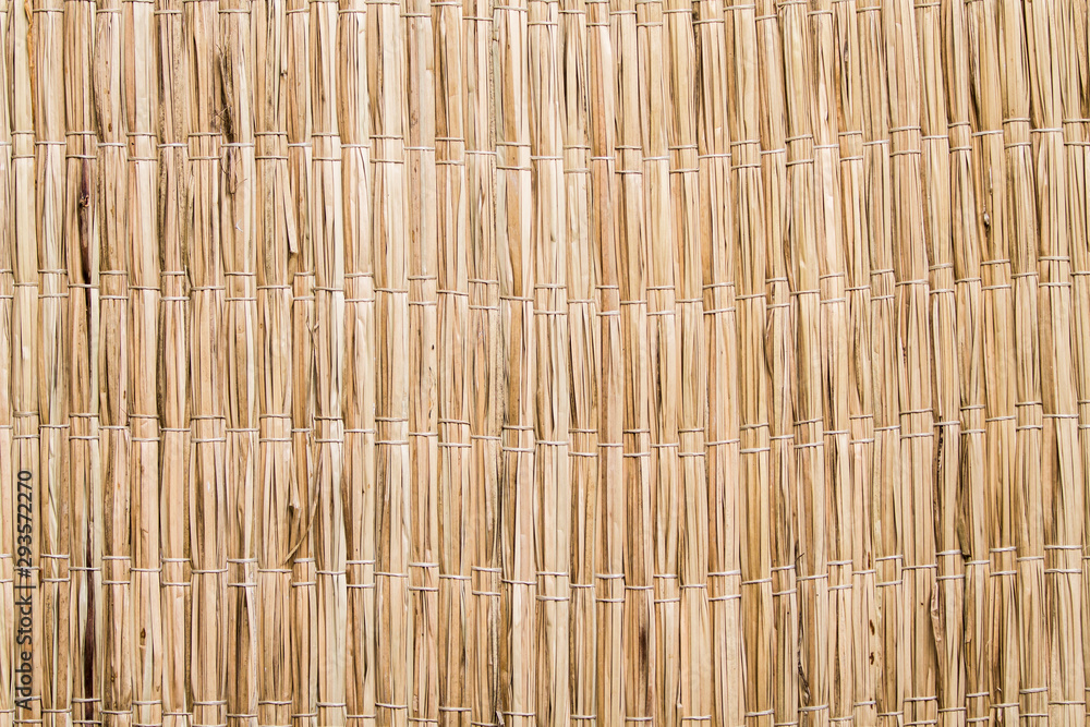 Arrière-plan ou texture de paille Stock Photo | Adobe Stock