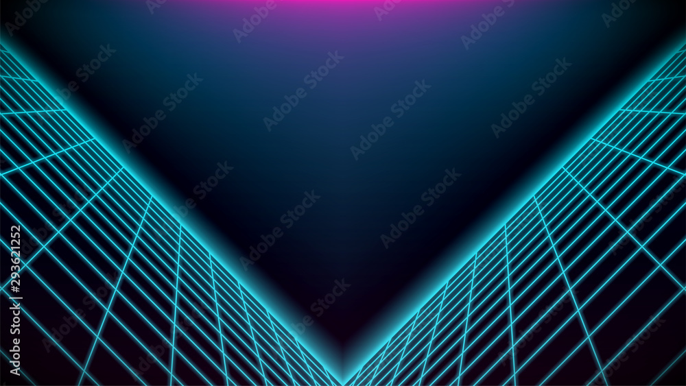 Synthwave background. Retro futuristic 80s style illustration. Dark 3d ... Synthwave background. Retro futuristic 80s style illustration. Dark 3d ...