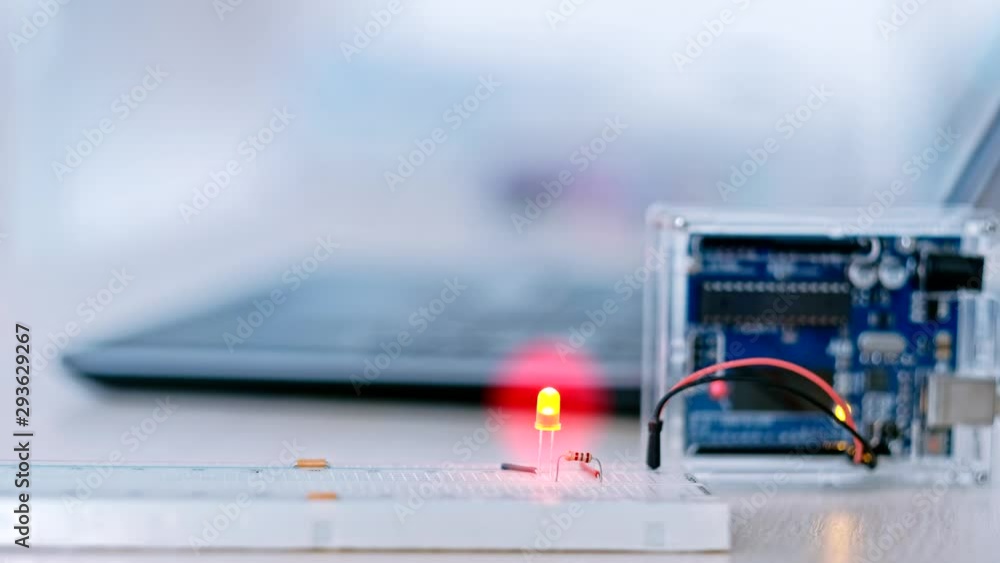 Robotics engineering. Home automation. Microcontroller digital signal ...