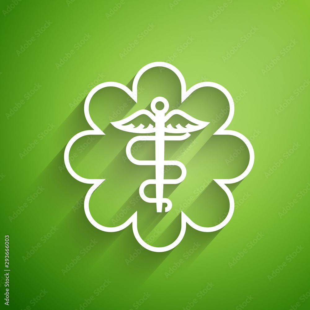 Doctor Symbol Snake Green