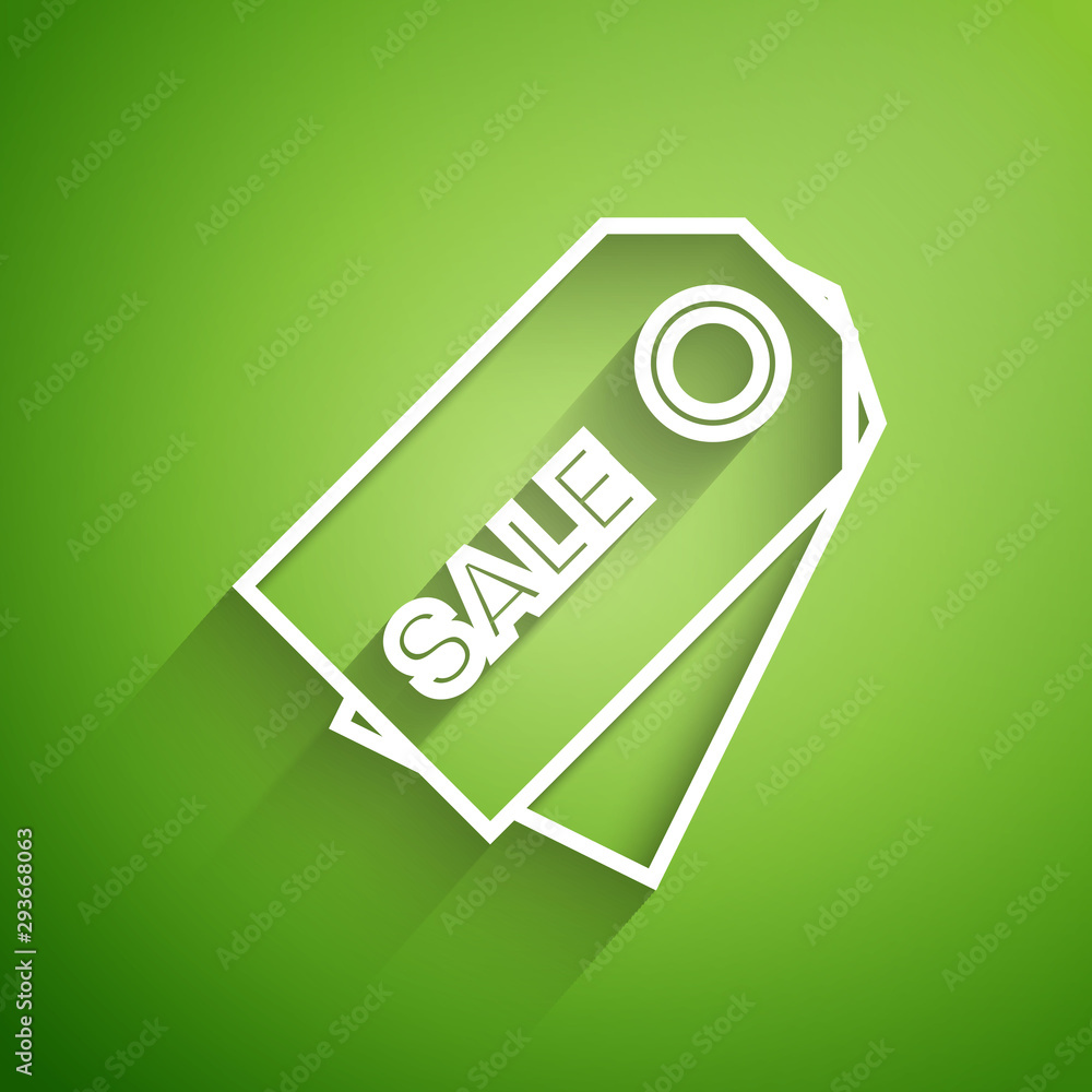 Price Tag Icon Green