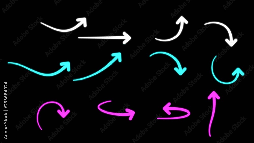 Clean Arrow Pack Stock Template | Adobe Stock