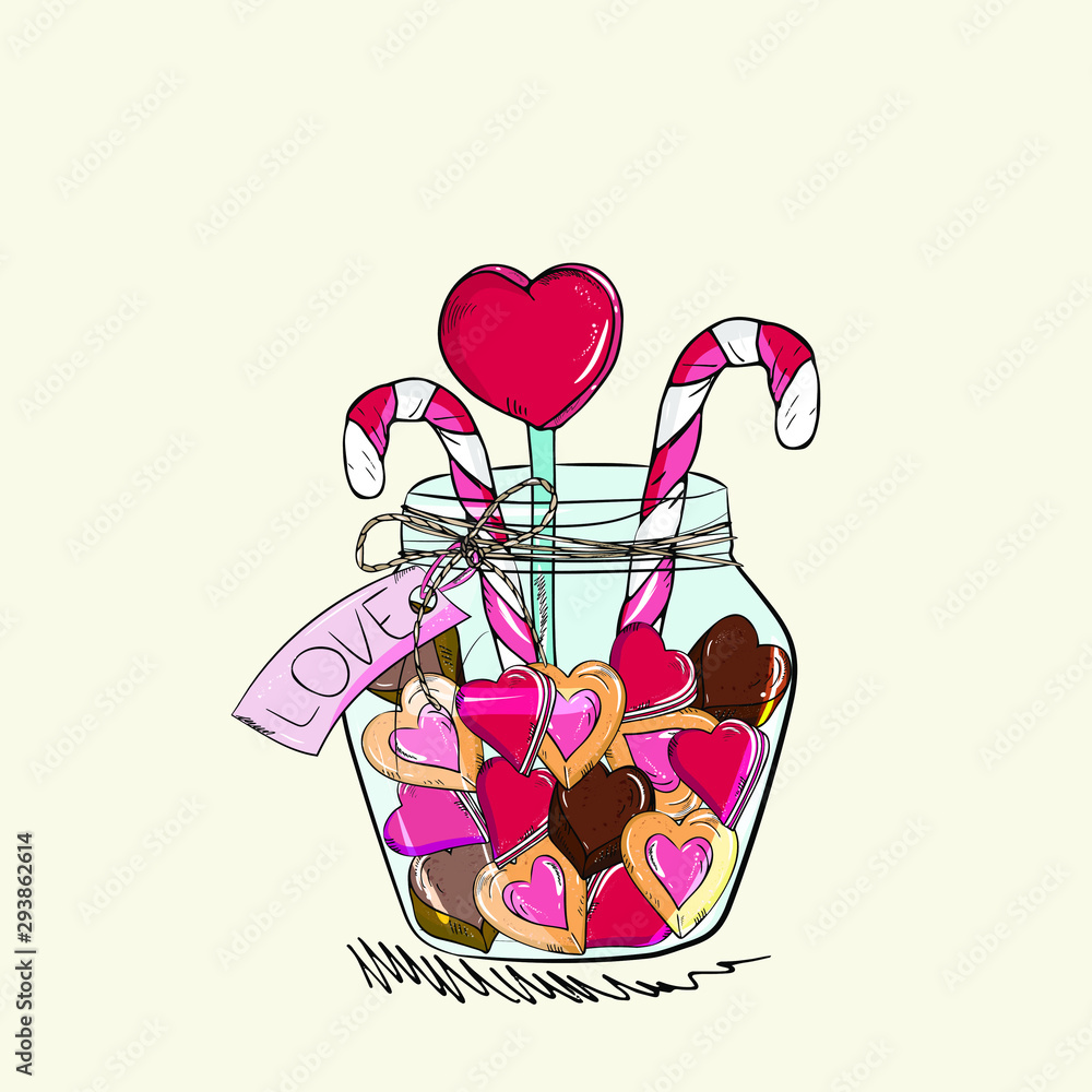 Jar Of Hearts Drawing