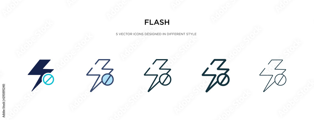 Flash Logo Outline