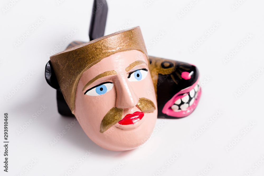 Miniature representation of "Macho Ratón", character of a Nicaraguan ...