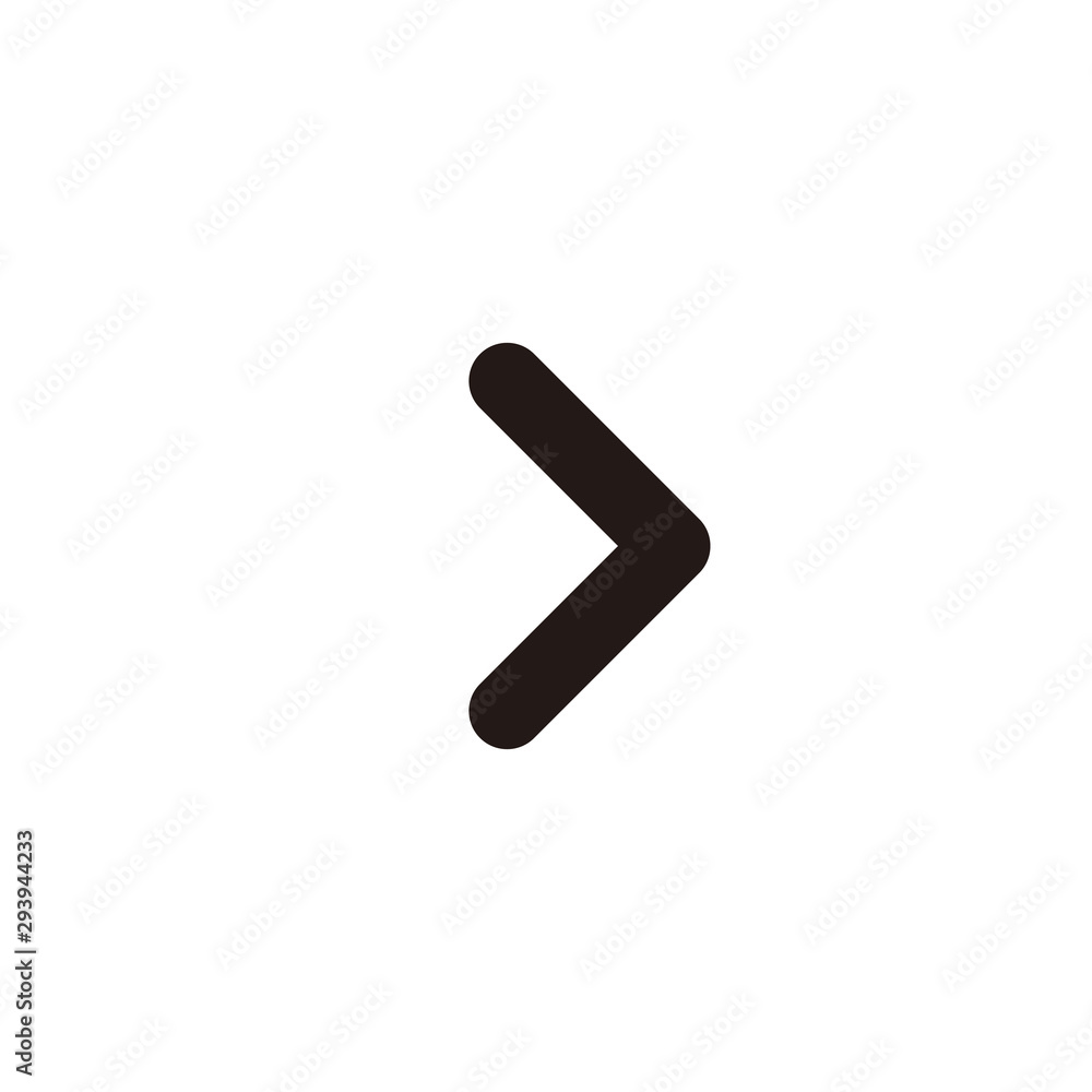 Next arrow icon symbol vector Stock Vector | Adobe Stock