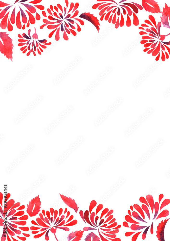 Chinese Flower Border