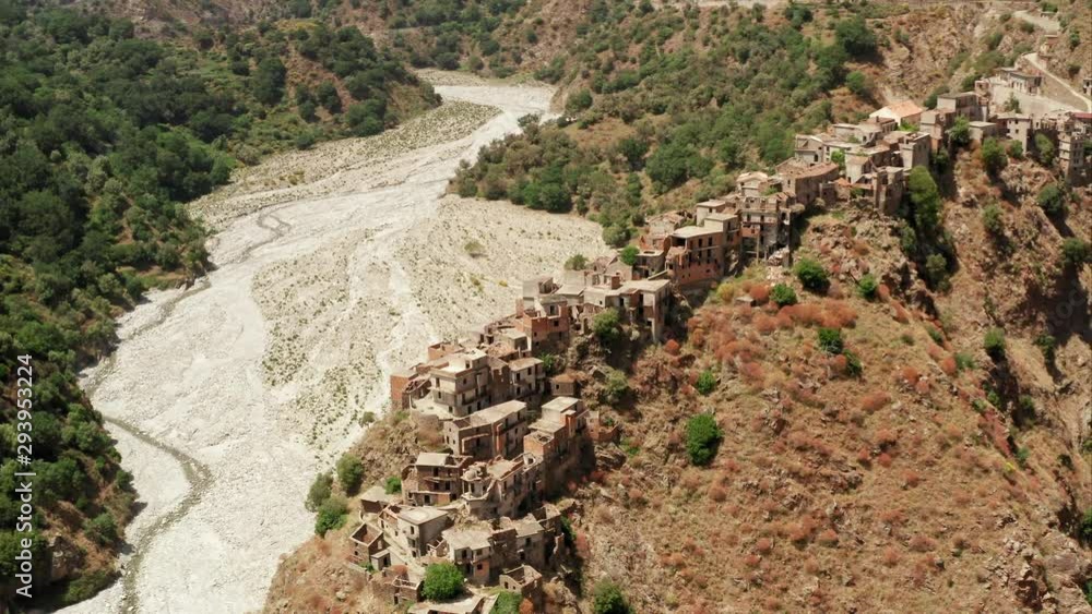 Roghudi Vecchio fascinating Italian ghost town located in Aspromonte ...