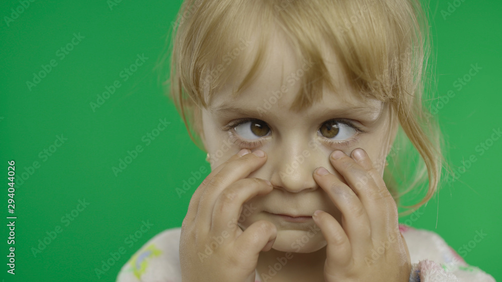 Pretty Green Crying Eyes