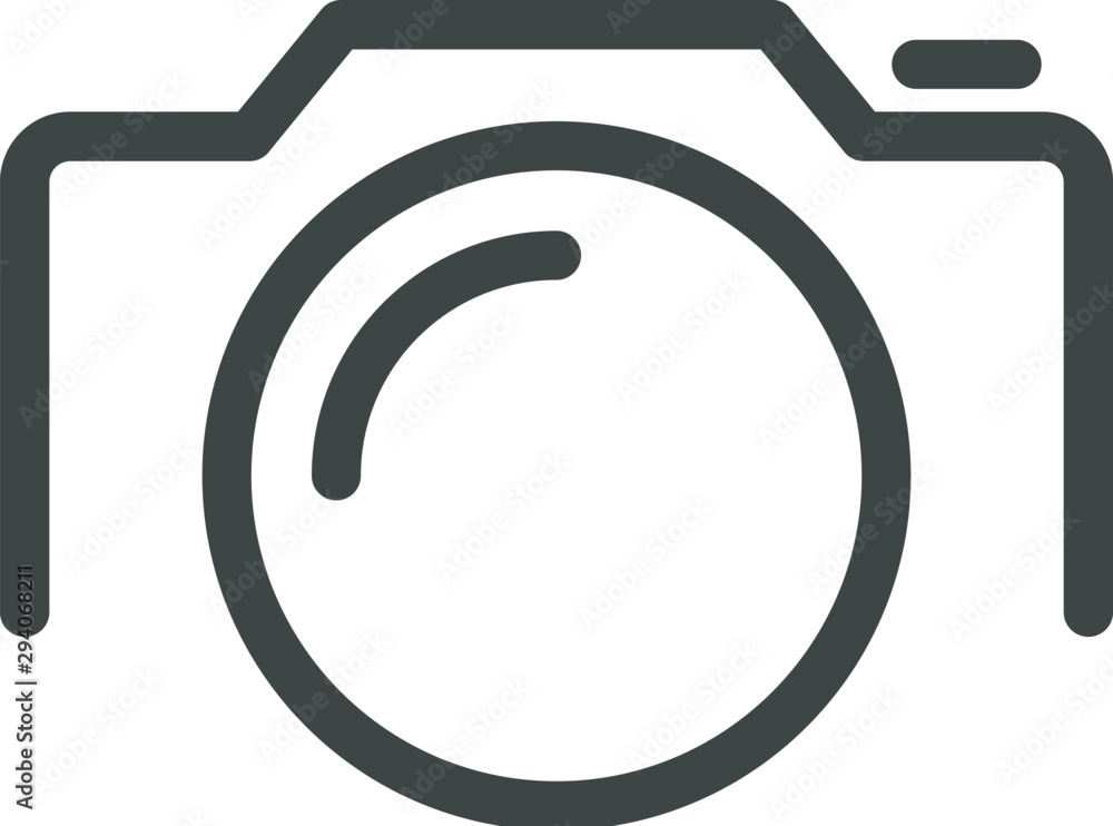 Camera Line Logo Template Illustration Design. Vector EPS 10. Stock ...