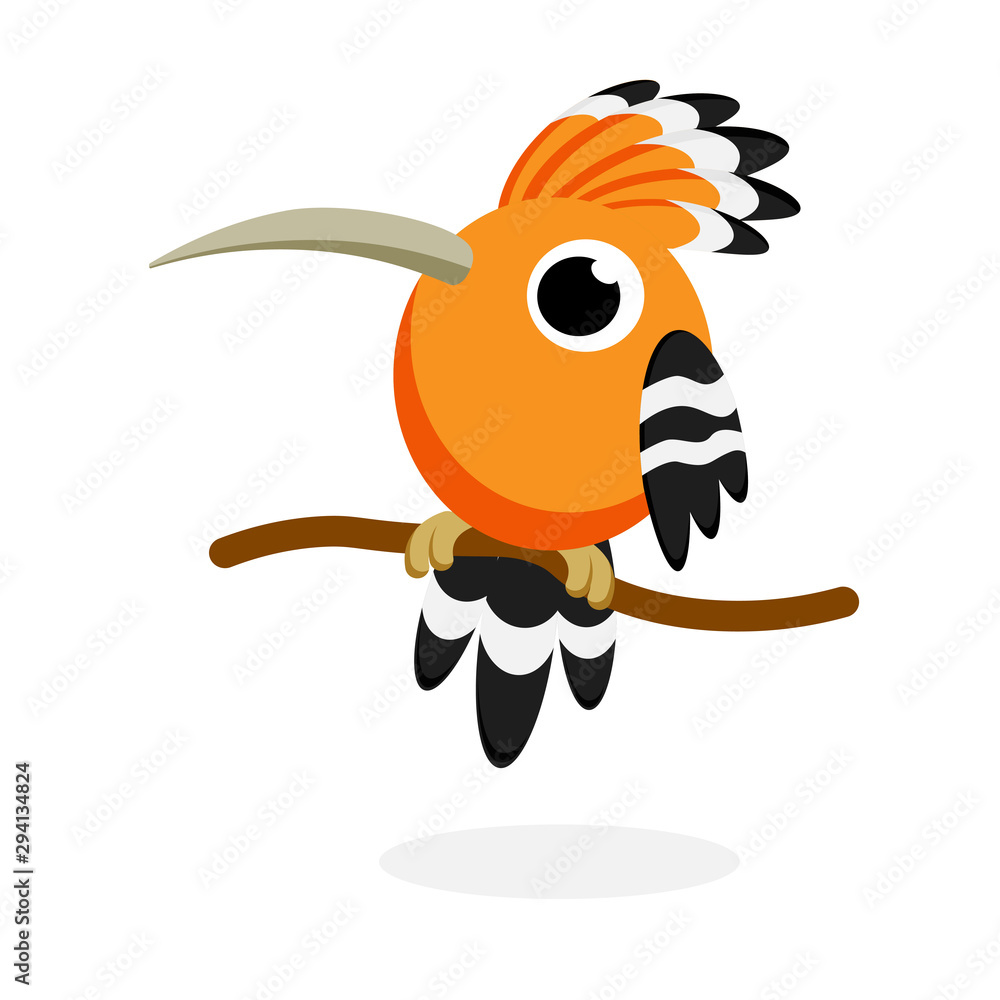 Hoopoe Cartoon