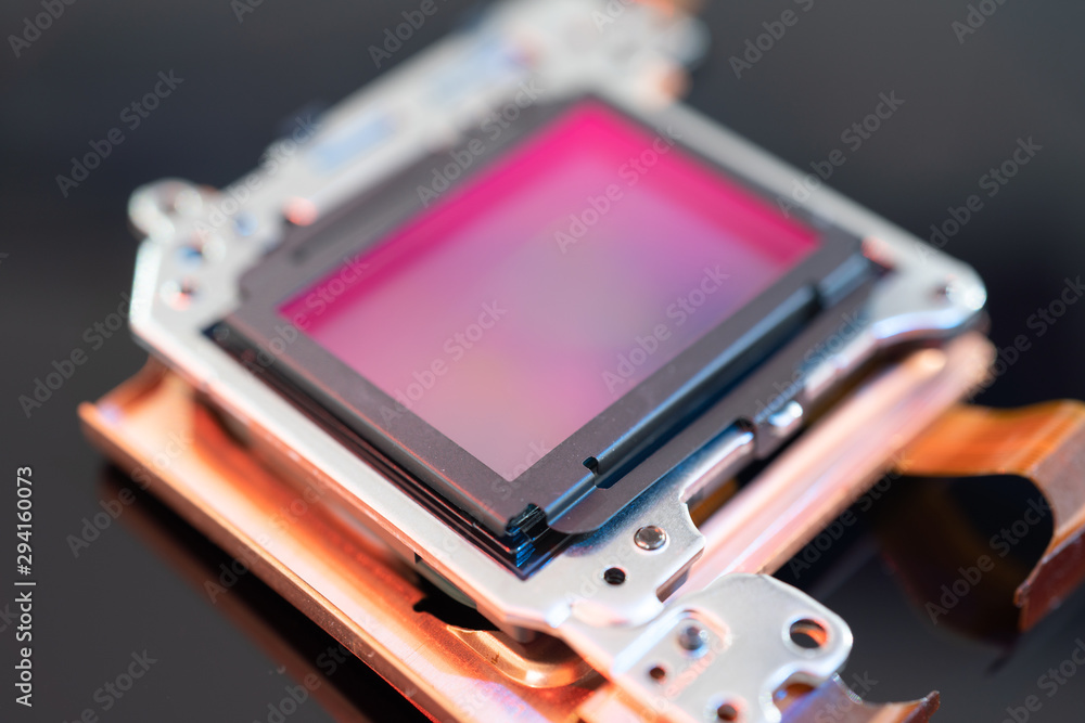 modern CMOS camera Image sensor. digital dslr camera cmos sensor ...