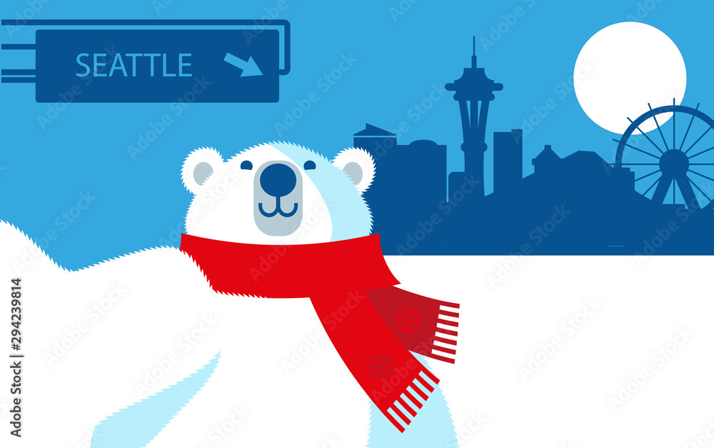 Seattle Tour Cartoon