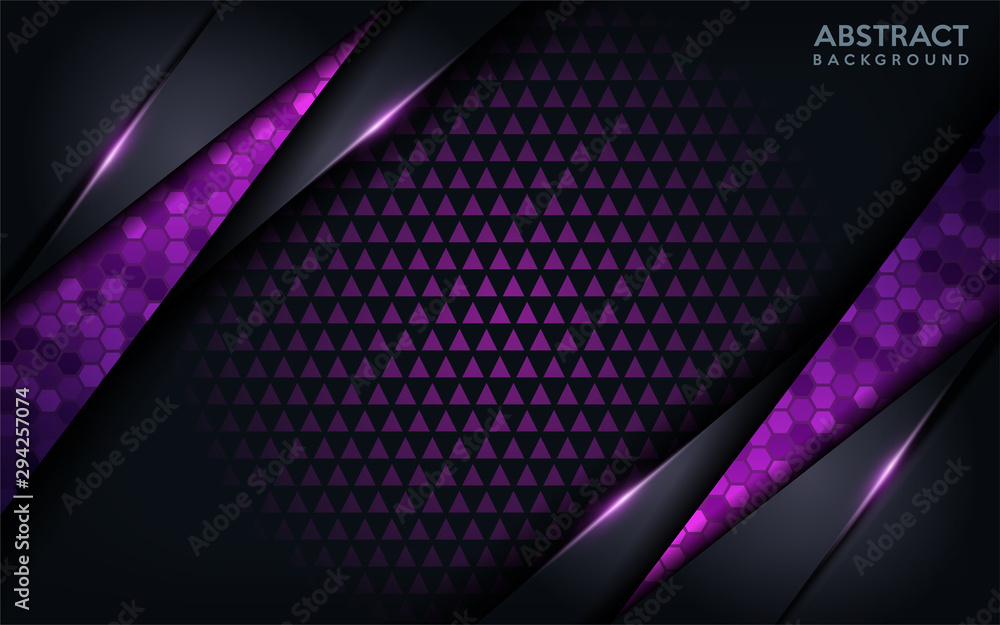 Purple abstract modern futuristic background. Dark modern background ...
