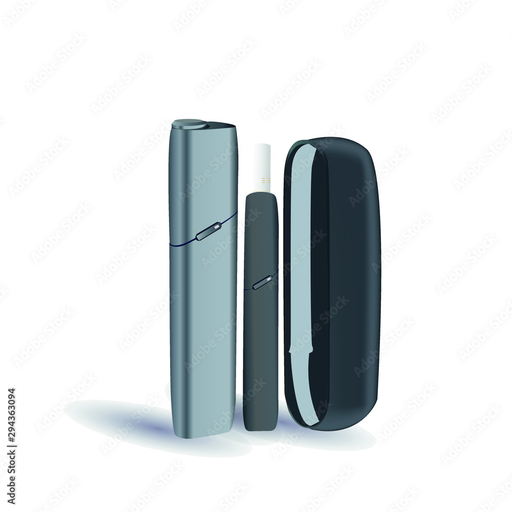 smoking, white device, heating tobacco system iqos, newest electronic ...