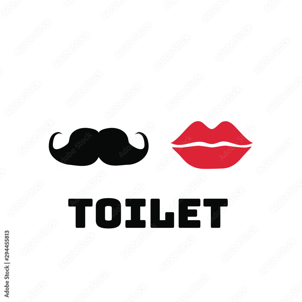 Mustache Lips Vector | Lipstutorial.org