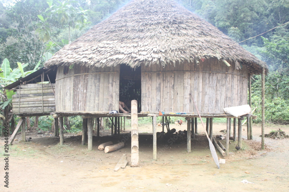 racho de comunidades indigenas Stock Photo | Adobe Stock