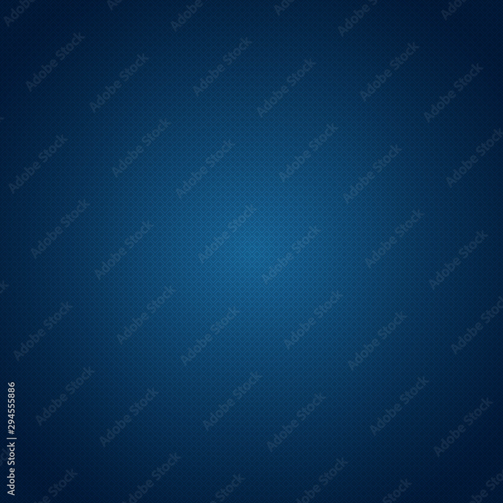 Abstract blue gradient radial background with square pattern texture ...