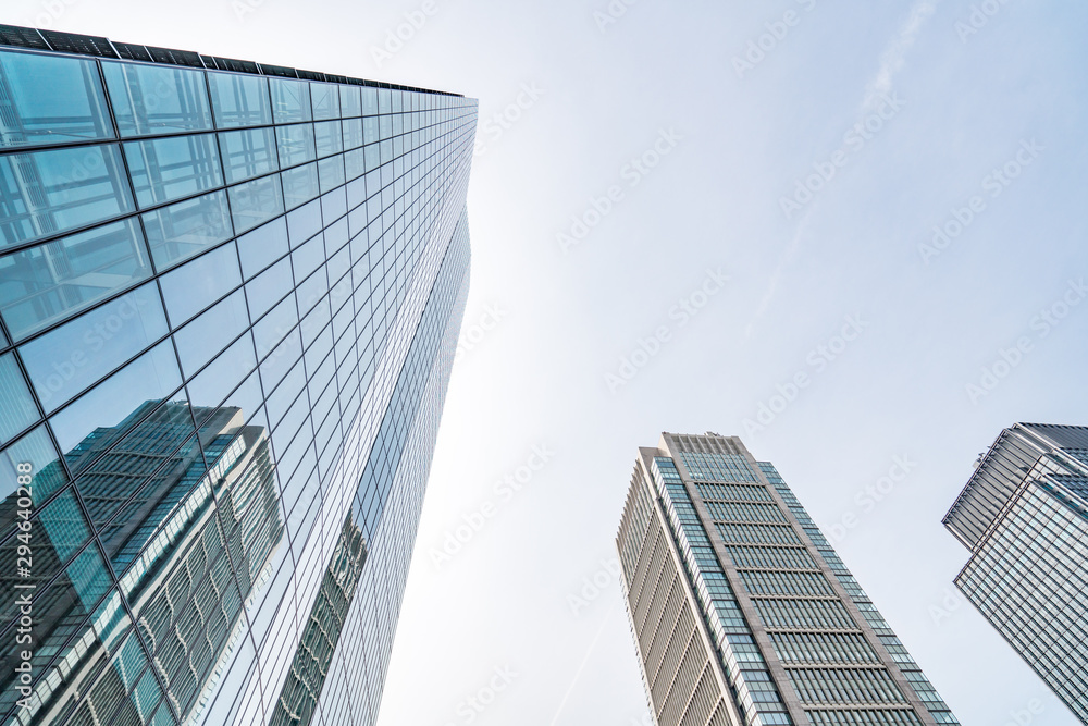 Office building in the Marunouchi business district Tokyo, Japan. Near ...