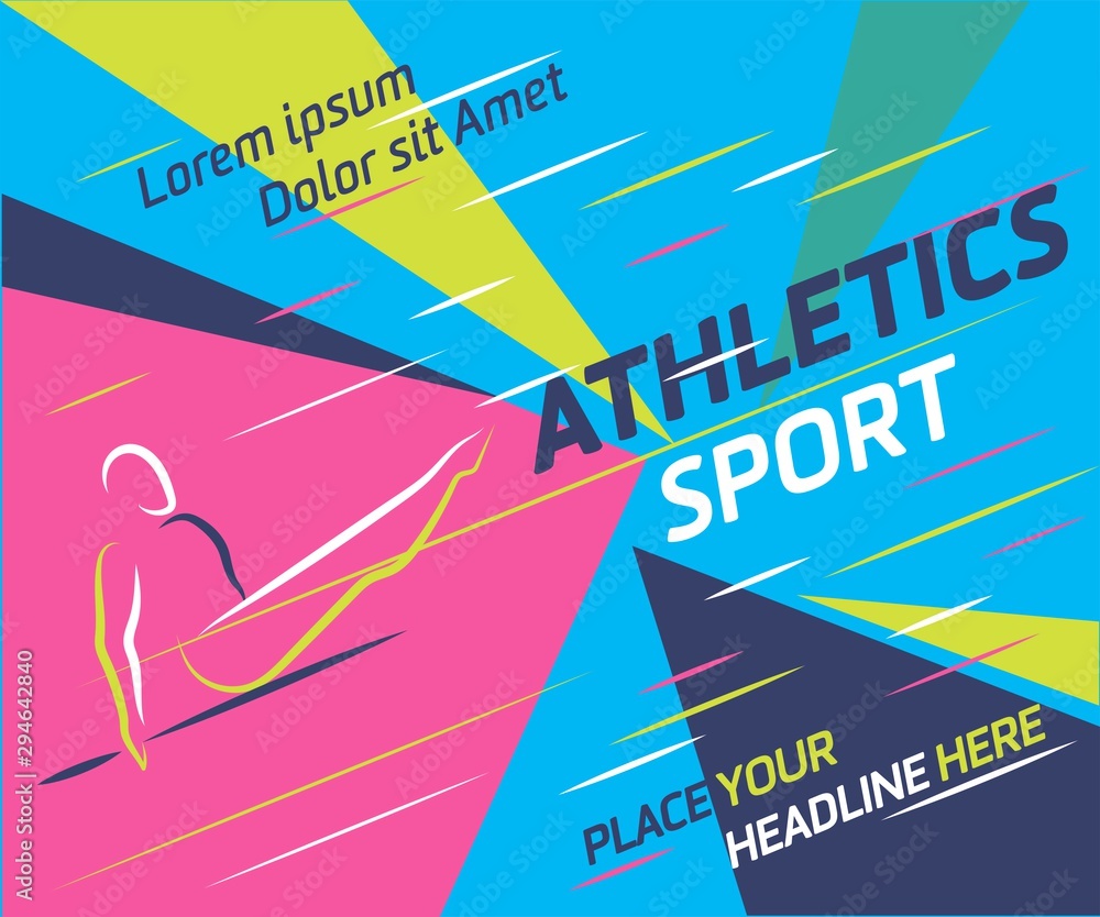 Summer sports icon set isolated silhouettes of athletes Different kinds ...