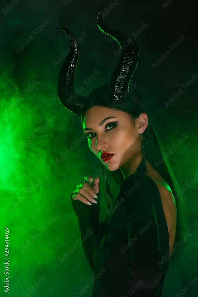 Stockfoto Concept of Halloween and fantasy horror. Cosplay on ...