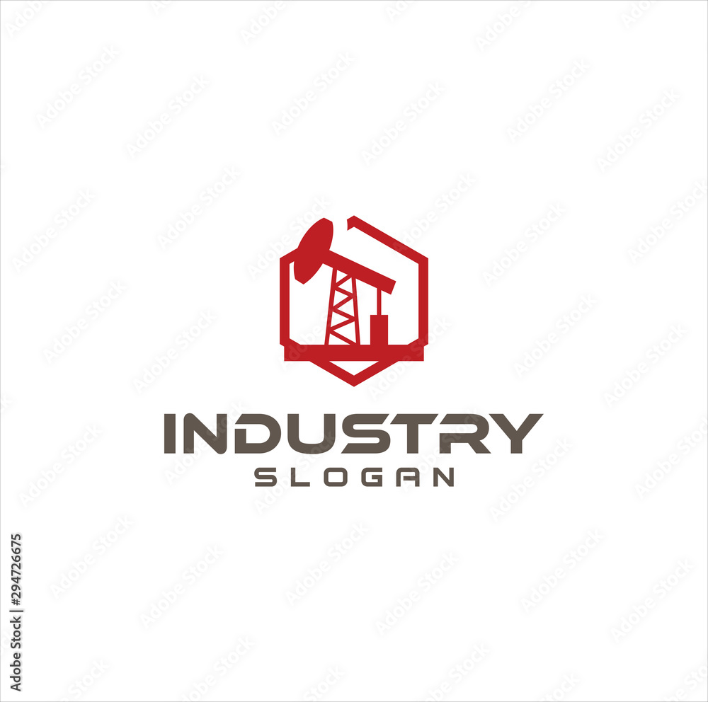 Oil Industry Logo Icon Design Vector Stock Template .Chemical , Gas And ...