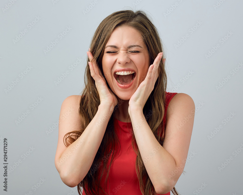 Happy Screaming Face