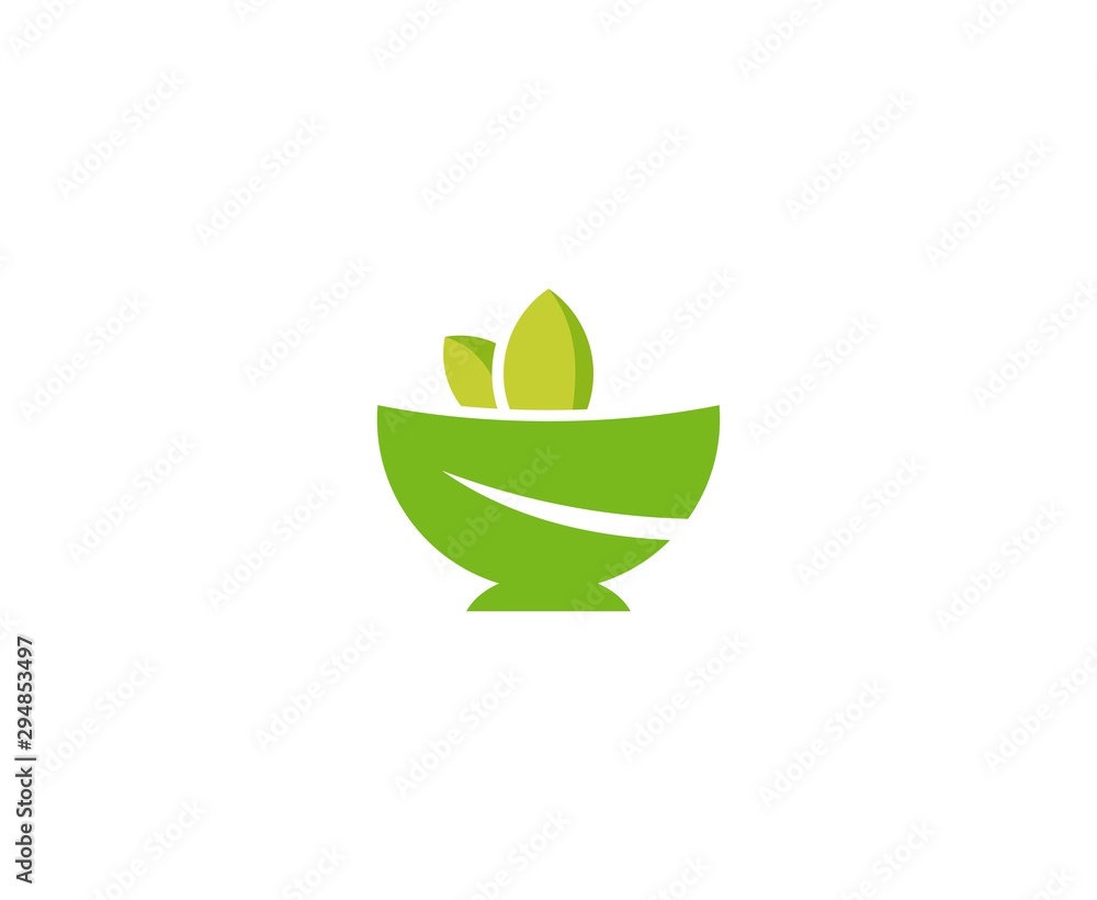 Bowl logo Stock Vector | Adobe Stock