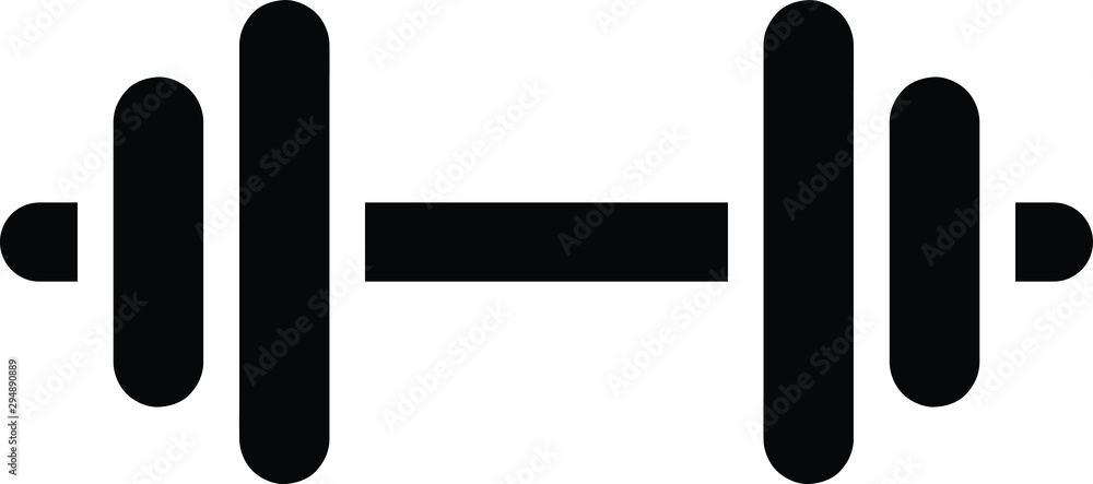 Dumble for exercise vector image Stock Vector | Adobe Stock