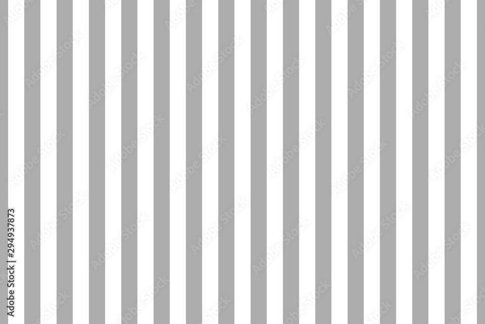 Vector seamless vertical stripes pattern, gray and white. Simple ...