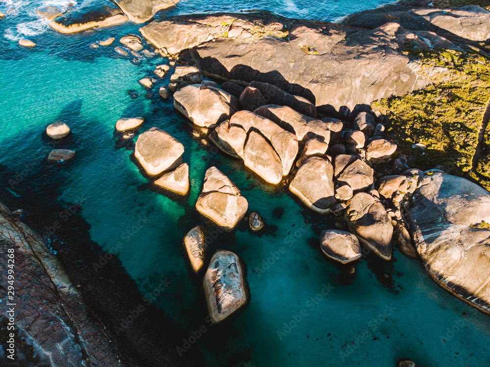 The beautiful and iconic elephant rocks in Denmark, Southern Australia ...