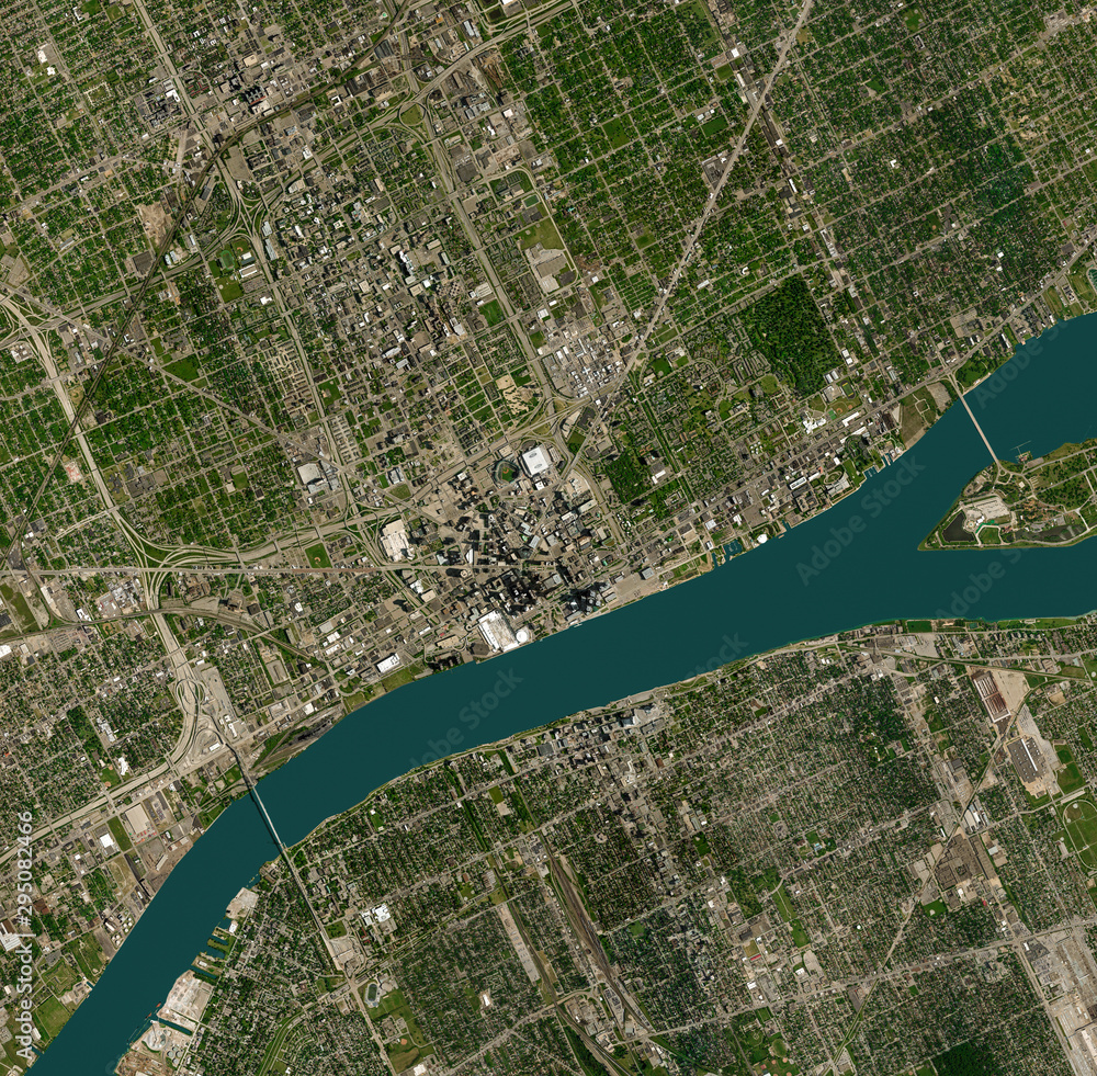 Nasa Aerial View Of Usa