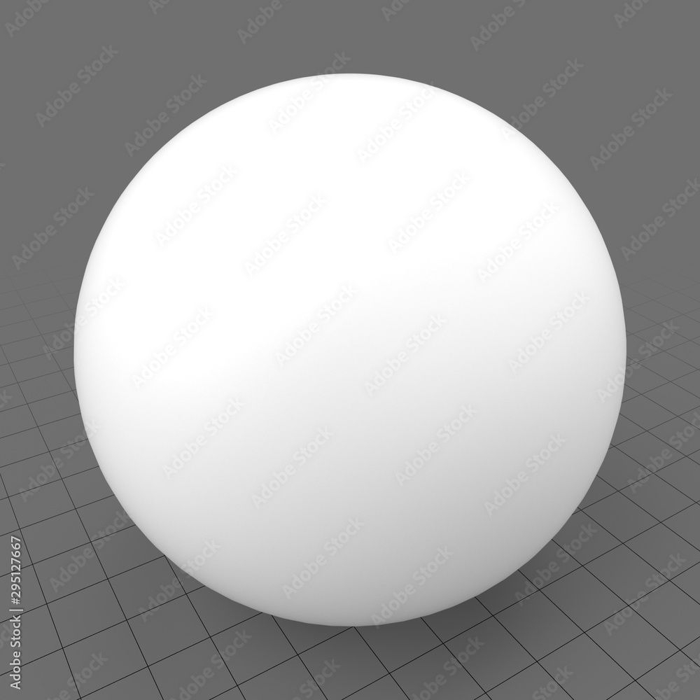 Primitive sphere Stock 3D asset | Adobe Stock