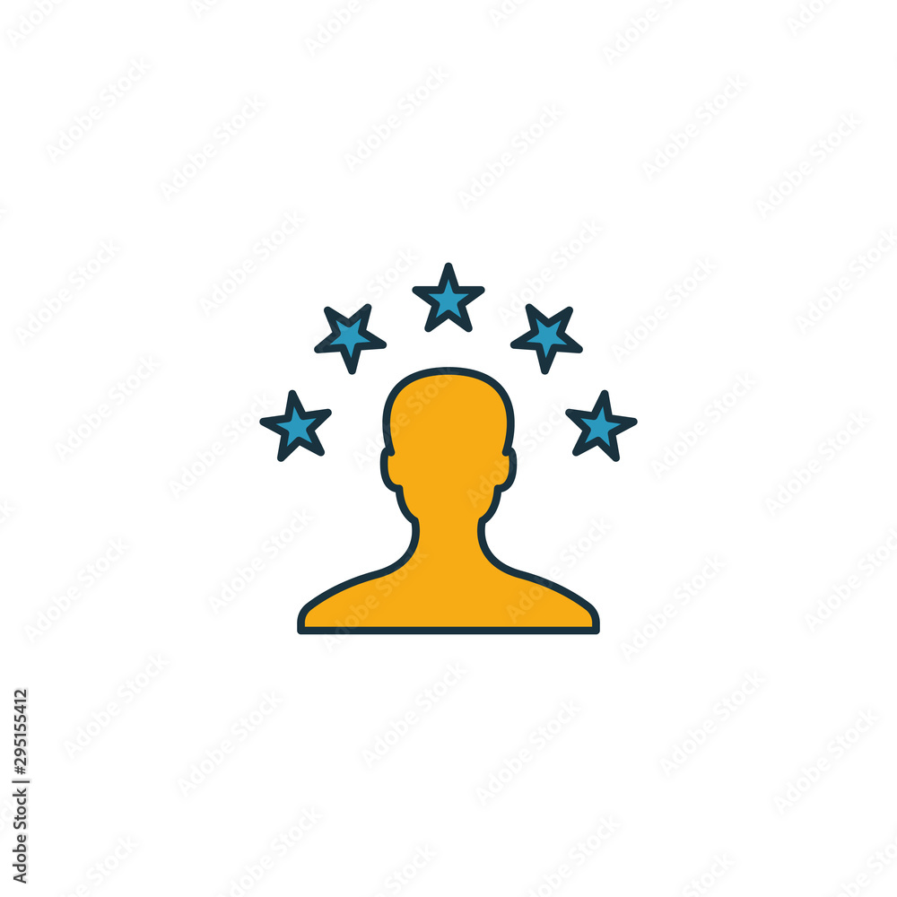 Success icon. Outline filled creative elemet from business icons ... Success icon. Outline filled creative elemet from business icons ...