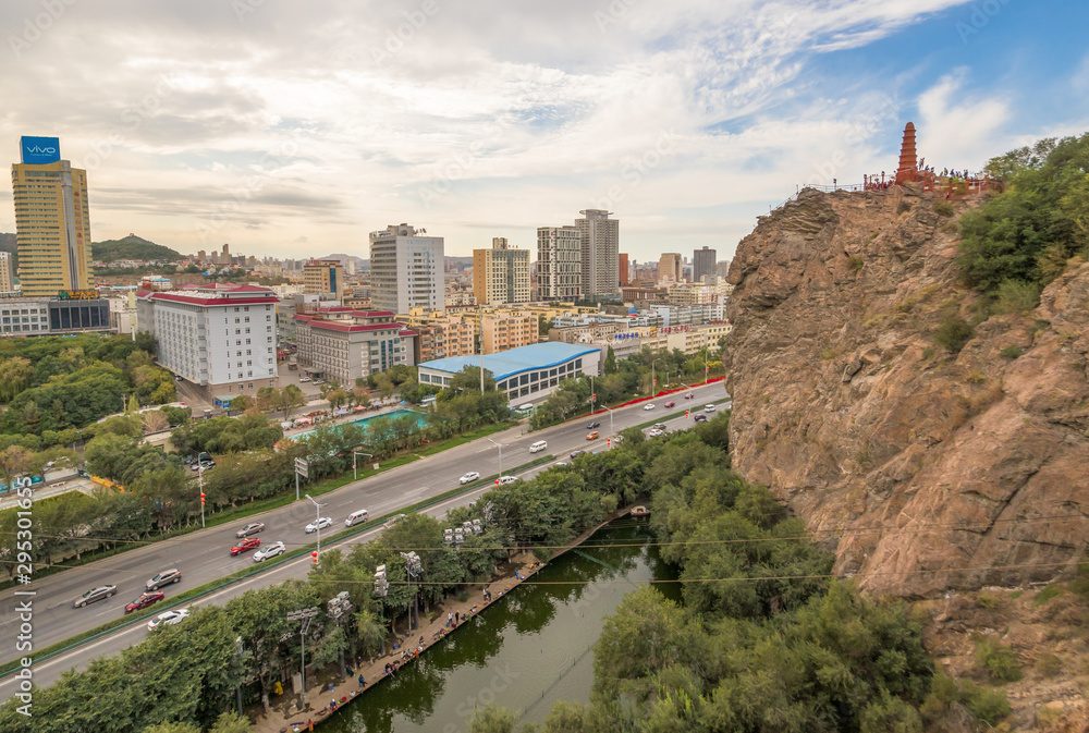Urumqi, China - capital of the Xinjiang Uygur Autonomous Region and ...