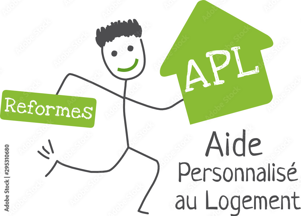 APL Aide personnalisée au logement Stock Vector | Adobe Stock