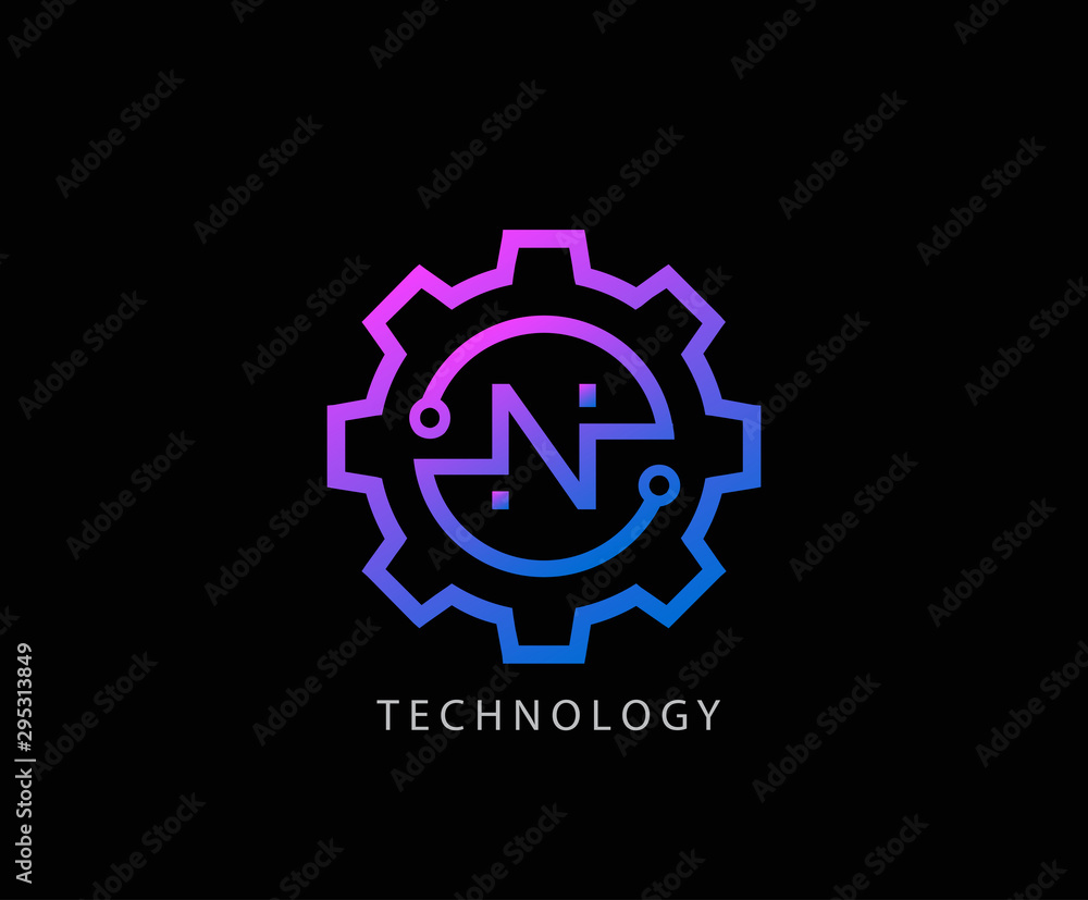 Web And Tech Logos Starting With N
