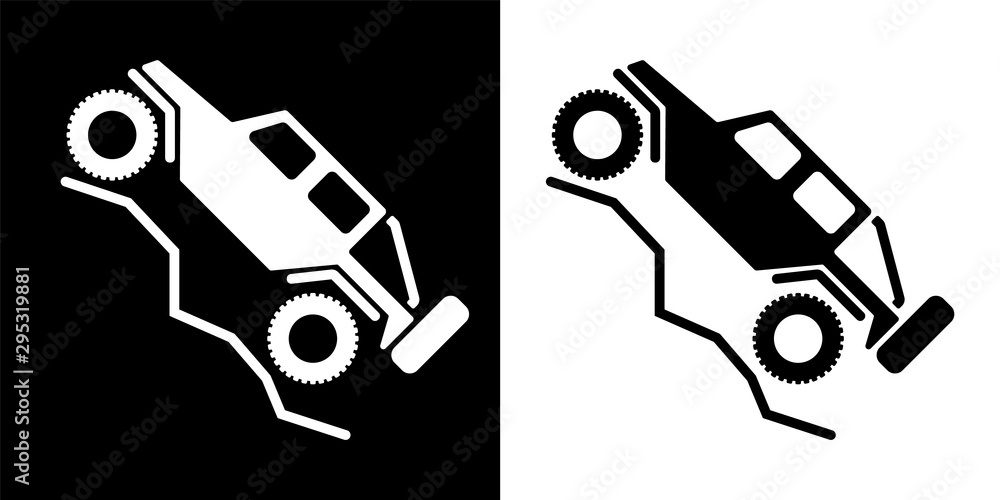Off Road 4wd Recreational Vehicle Logo Isolated Vector Illustration ...