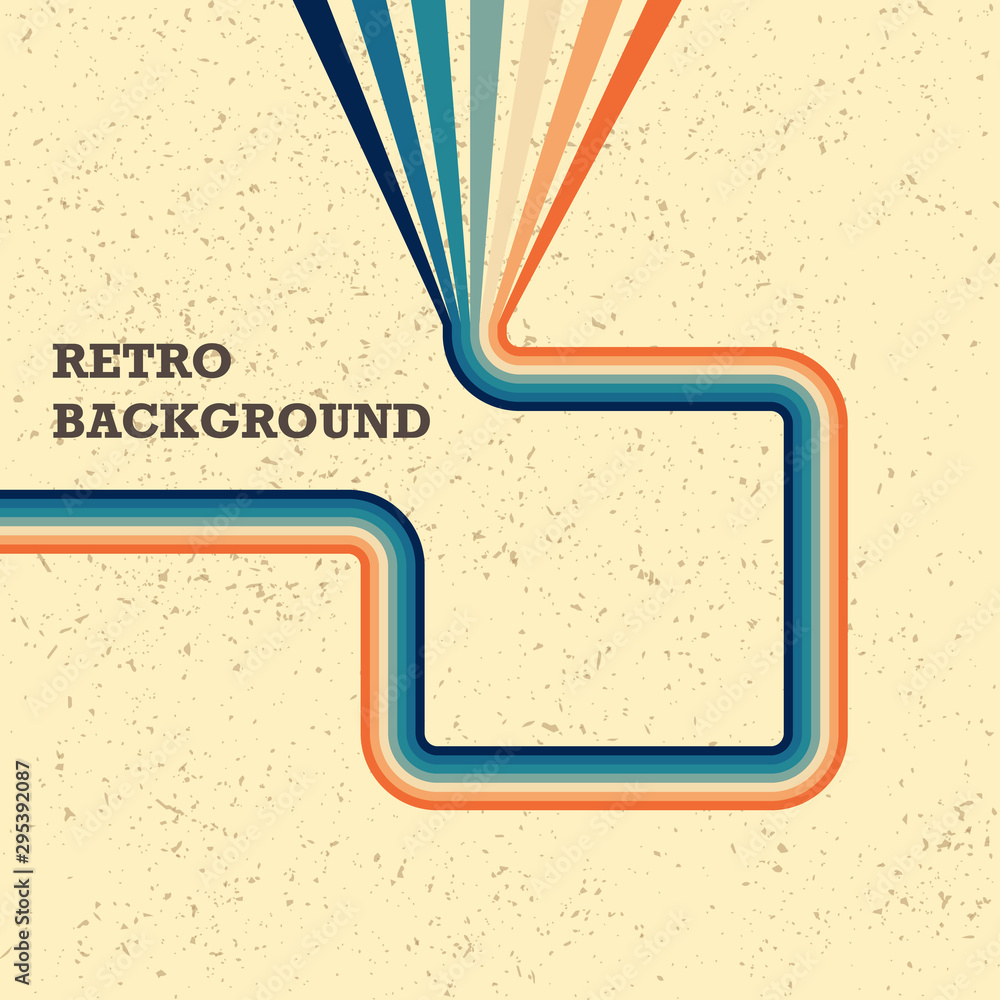 1970's style background, cover, wallpaper, pattern and retro colors ...