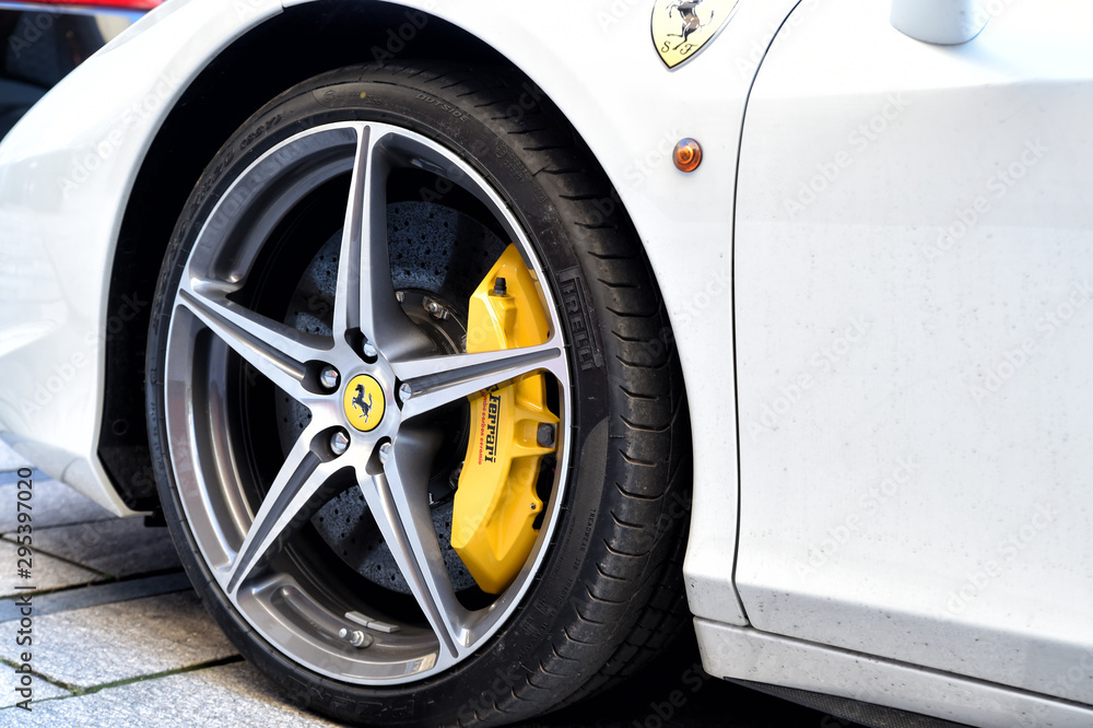 Ferrari 458 Spider White